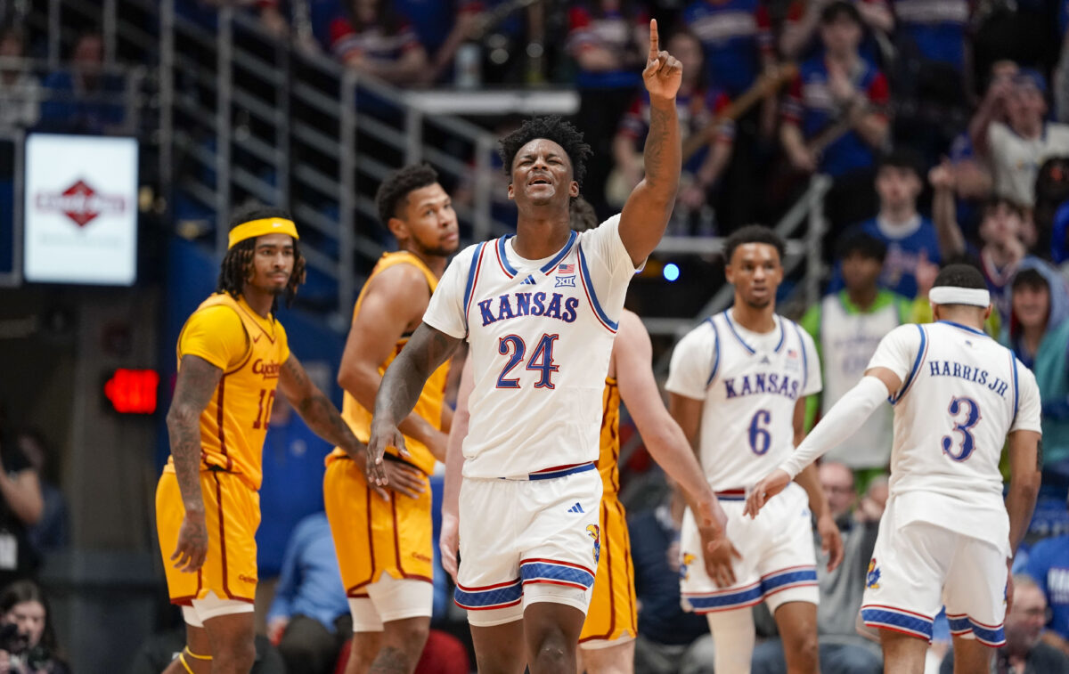 Self responds to ‘We want Flory’ chants in Adams’ return to lineup - KU ...